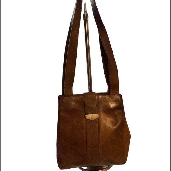 mark cross | Bags | Mark Cross Italy Vintage Brown Genuine Leather ...